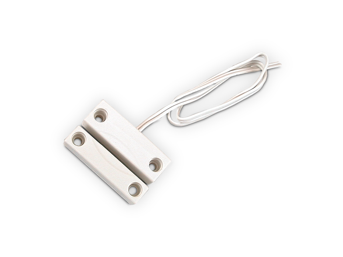 CM2 - Surface-mounted magnetic contact, white plastic (pack of 10) | EL.MO.