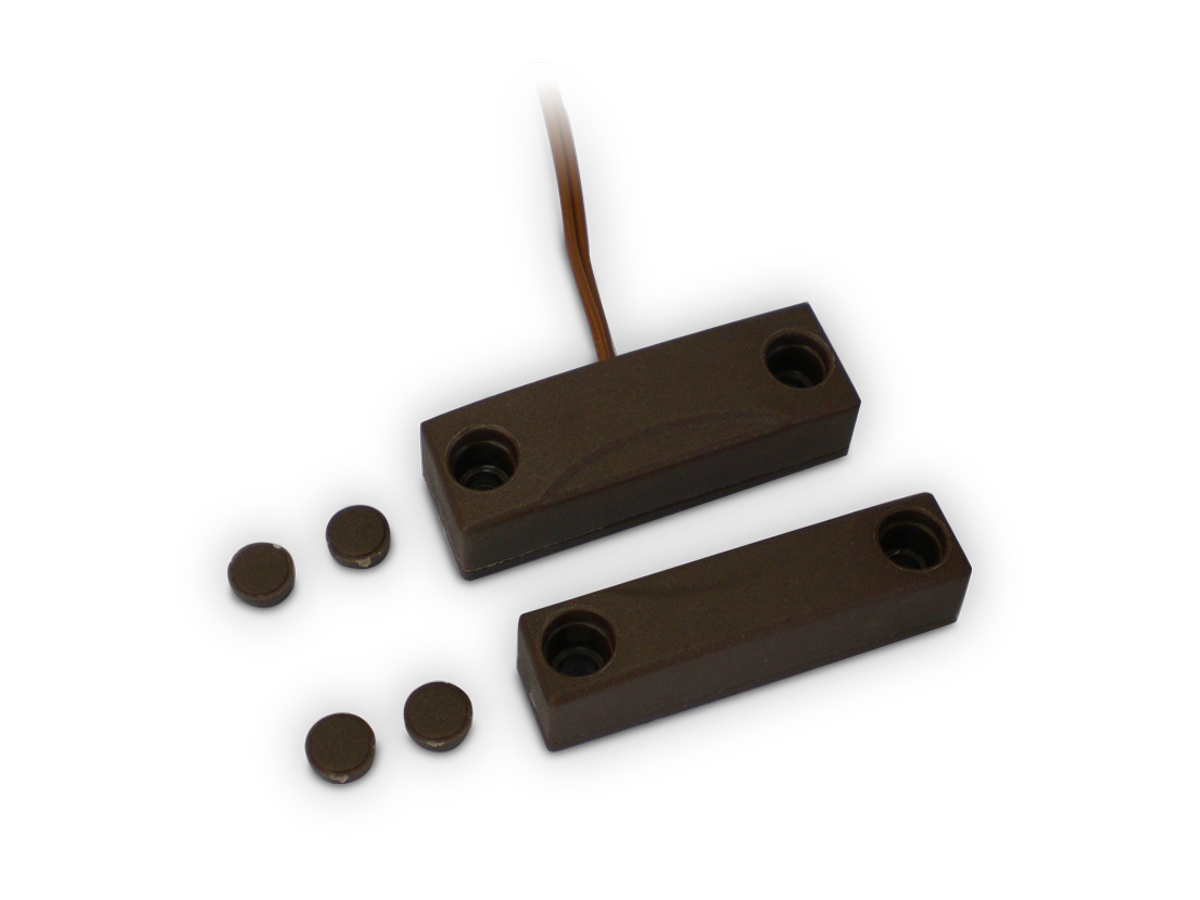 CM2M - Surface-mounted magnetic contact, brown plastic (pack of 10 ...